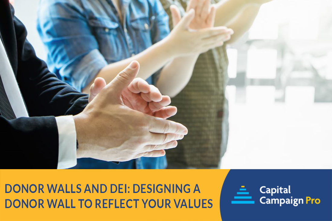 Designing a Donor Wall to Reflect Your Values