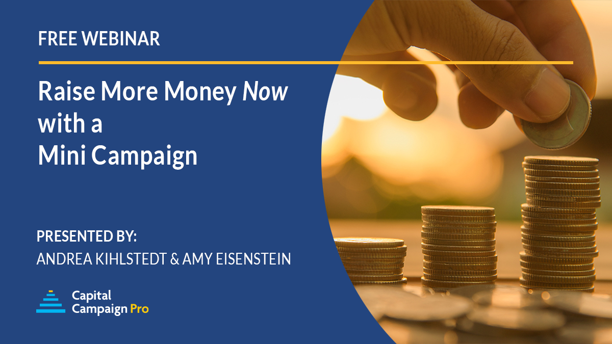Capital Campaign Webinars | Presented by Capital Campaign Pro