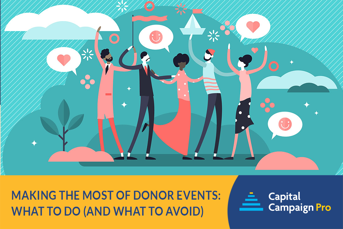 Making the Most of Donor Events: What to Do (and What to Avoid)
